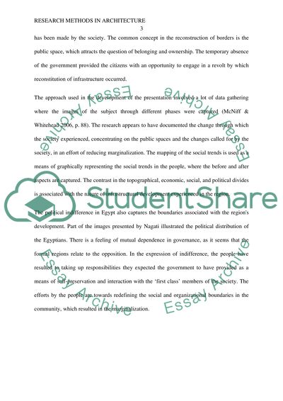 Research Methods in Architecture Essay Example | Topics and Well ... Research Methods in Architecture Essay Example | Topics and Well ...