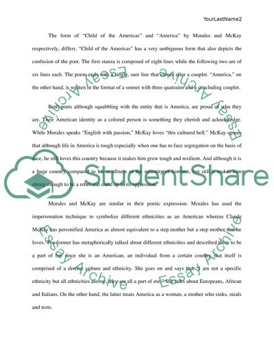 Comparing and contrasting poems Essay Example | Topics and Well Written ... Comparing and contrasting poems Essay Example | Topics and Well Written ...
