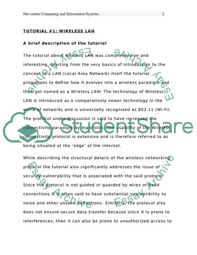 Net Centric Computing And Information Systems Essay 1