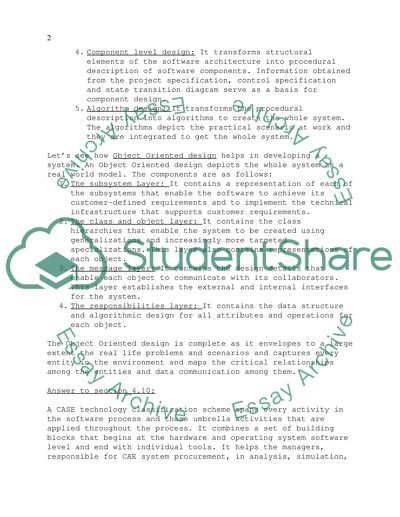 Software Engineering Assignment 2 Essay Example Topics And Well Written Essays 750 Words